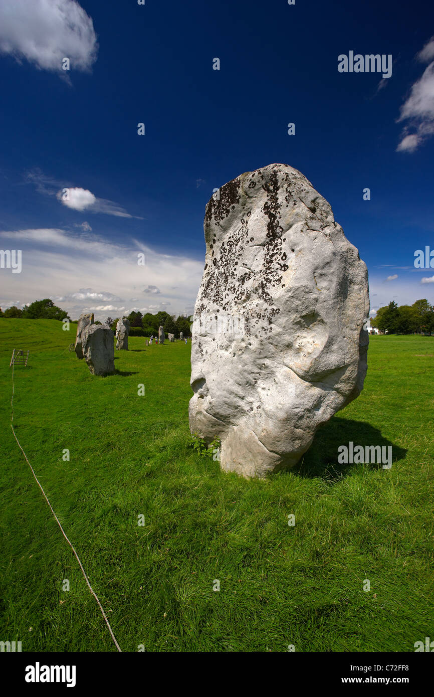 Avebury Stone Circle, Avebury, Wiltshire, England, UK Stock Photo - Alamy