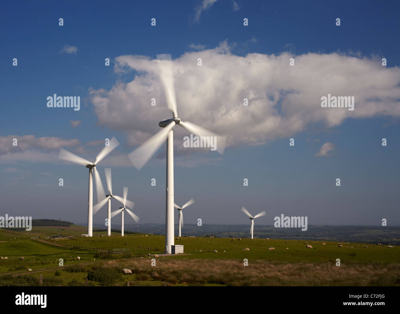 Wind turbine wales hi-res stock photography and images - Alamy