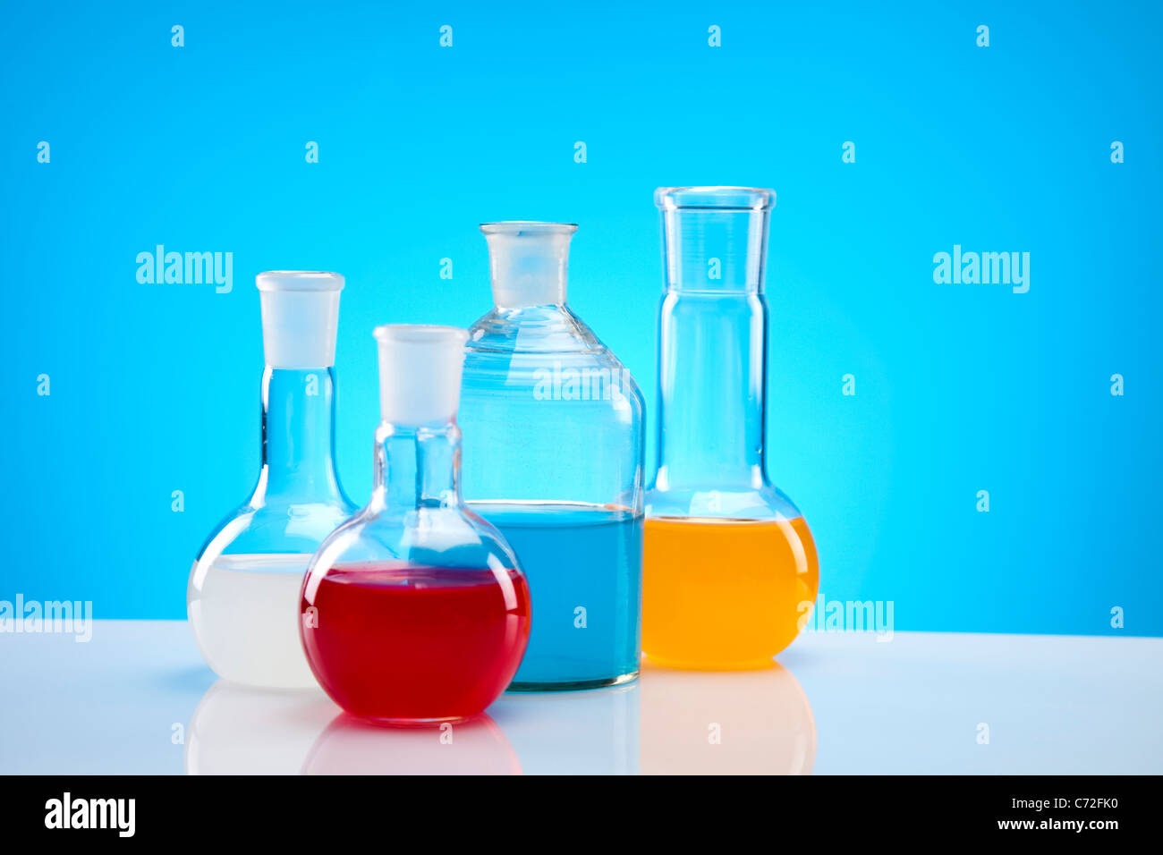 Biochemistry Laboratory and glass Stock Photo - Alamy