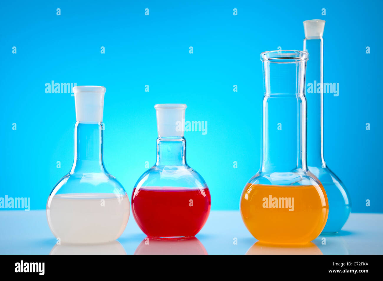 Biochemistry Laboratory and glass Stock Photo - Alamy
