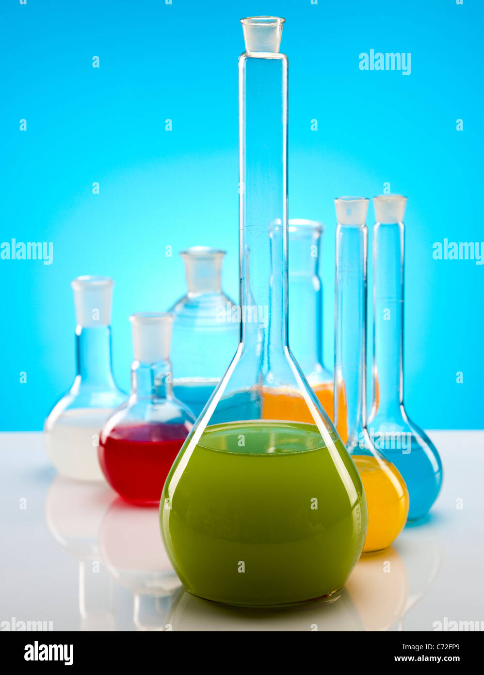 Biochemistry Laboratory and glass Stock Photo - Alamy