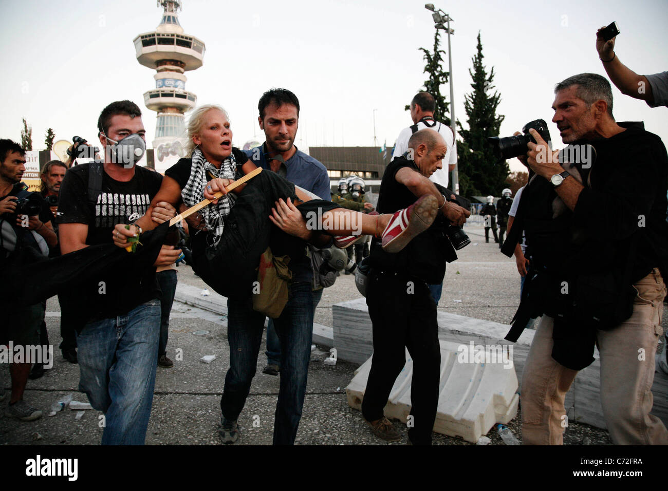 Indignant students hi-res stock photography and images - Alamy