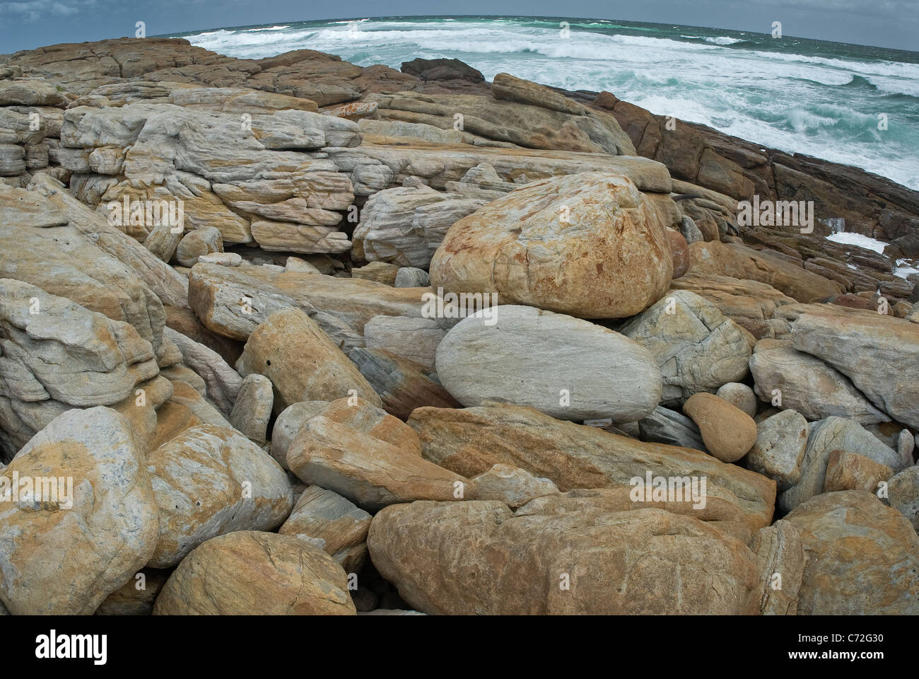 Rock boulders at Cape of Good Hope, South Africa Stock Photo - Alamy