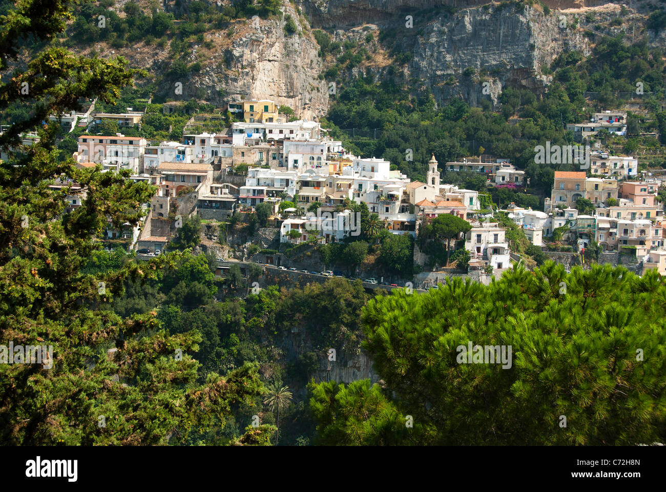 Town at the hillside hi-res stock photography and images - Alamy