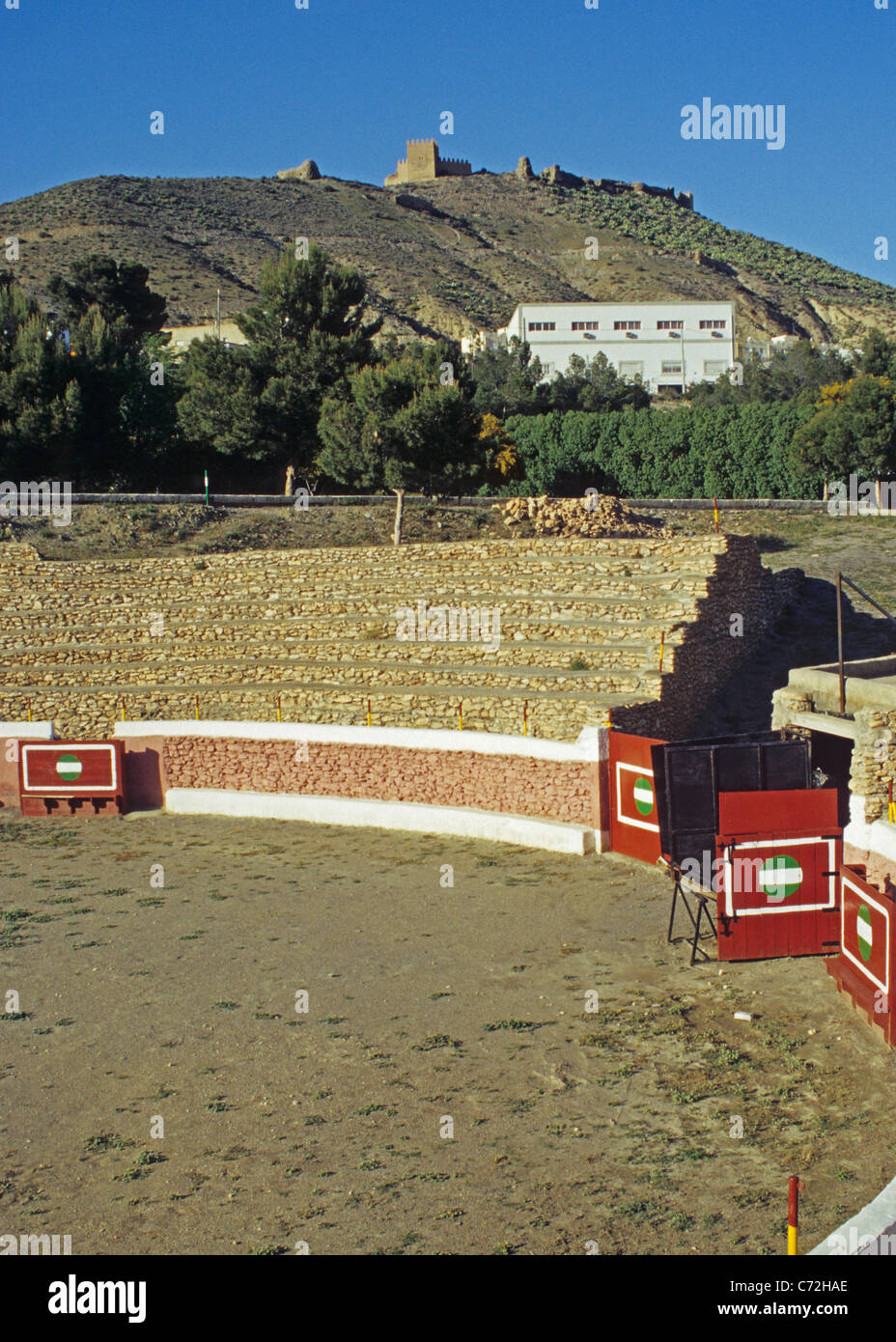 bullring in Tabernas, Andalucia, Spain Stock Photo - Alamy