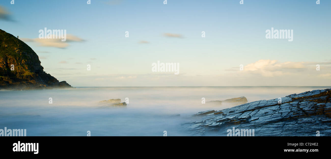 seascape with blurry water Stock Photo - Alamy