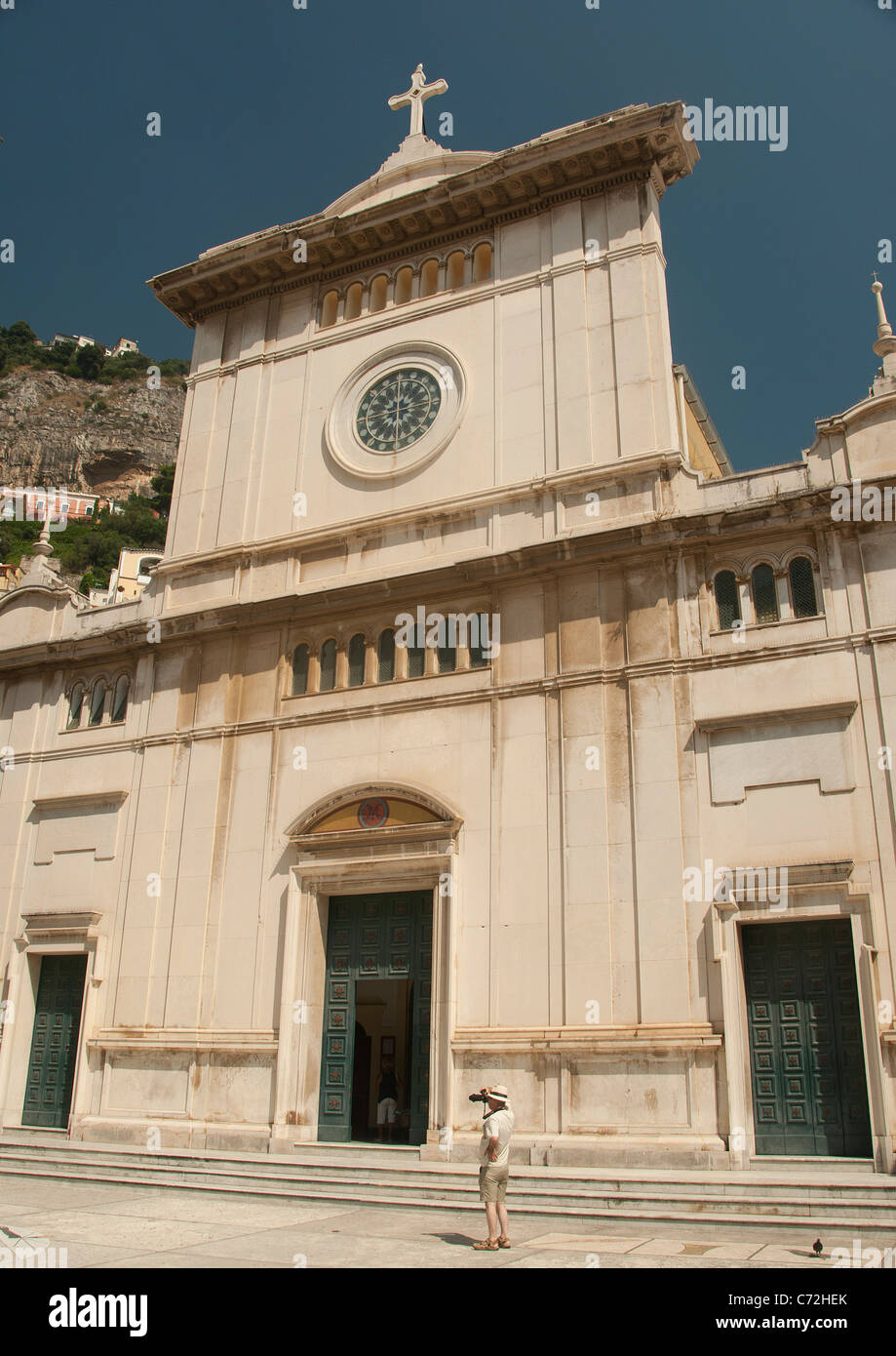 Church at Positano, Italy Stock Photo - Alamy