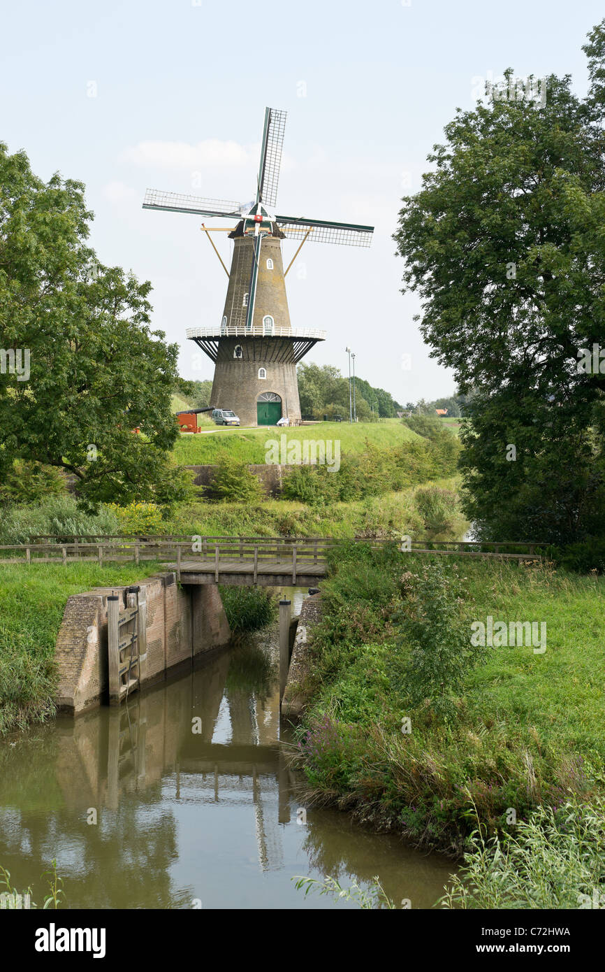 Windmill "de Hoop" (The Hope), build in 1764, type Stellingmolen ...