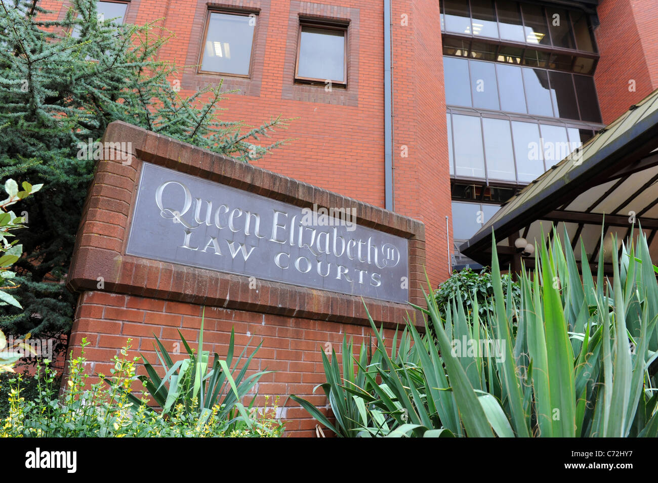 Birmingham Crown Court building England West Midlands Uk Stock Photo ...