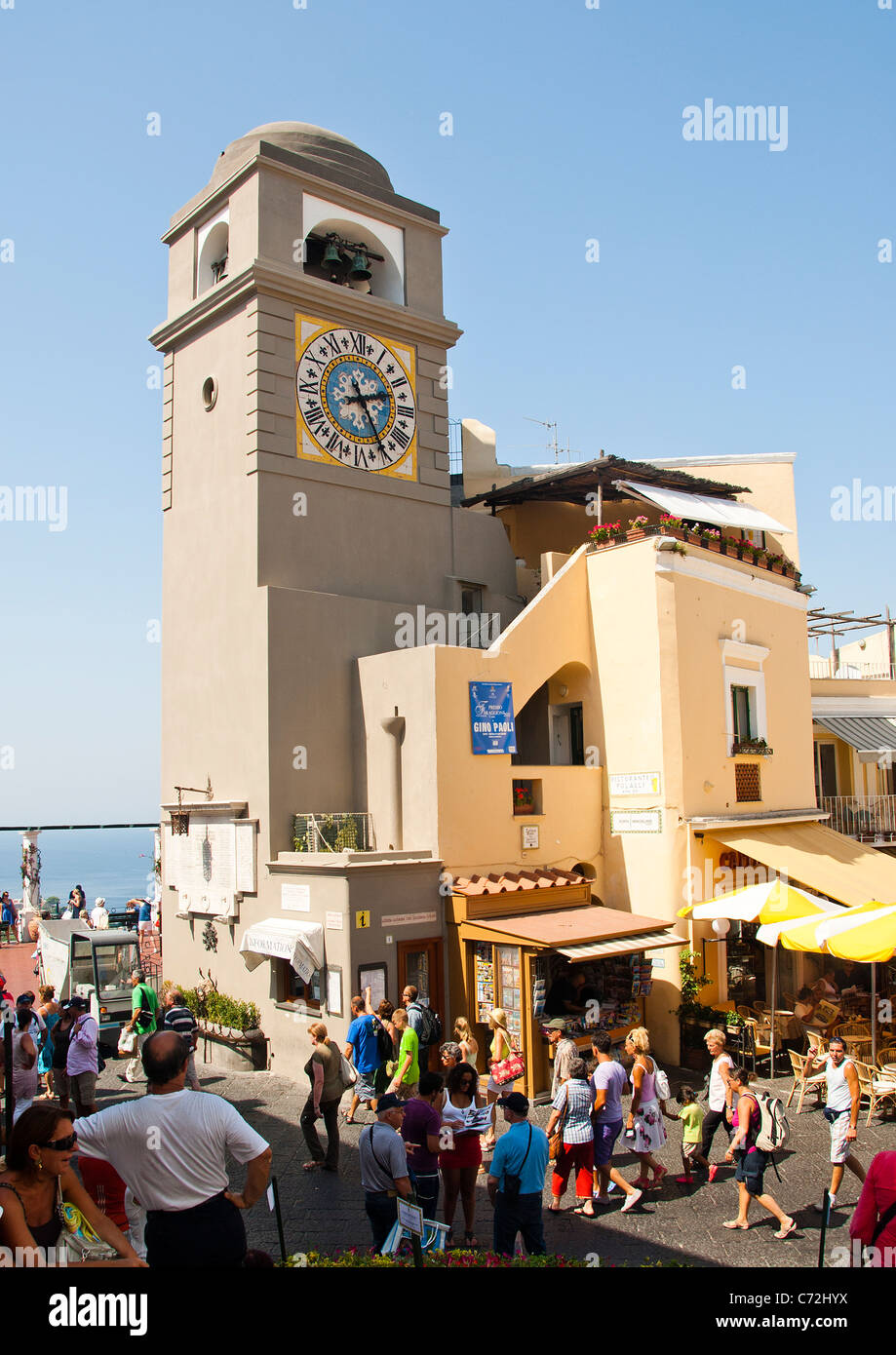 Center of capri hi-res stock photography and images - Alamy