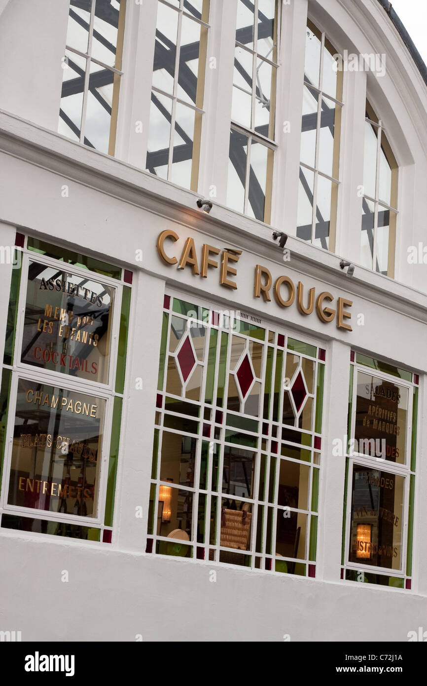 Cafe rouge building in St Albans, UK Stock Photo - Alamy