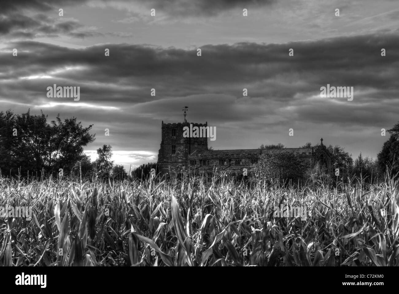 Grey church hi-res stock photography and images - Alamy