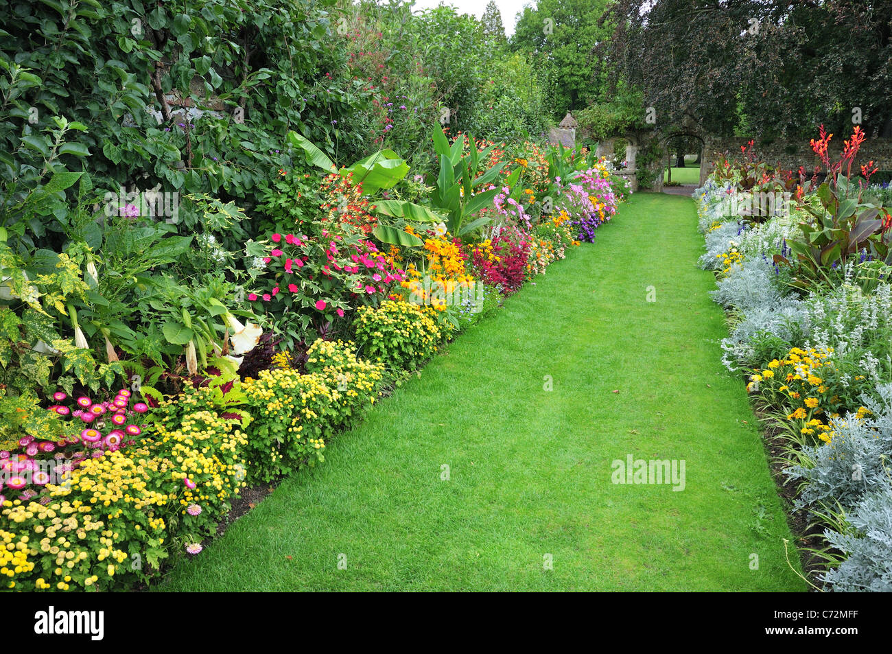 Southover Grange Gardens in Lewes, East Sussex, England Stock Photo - Alamy