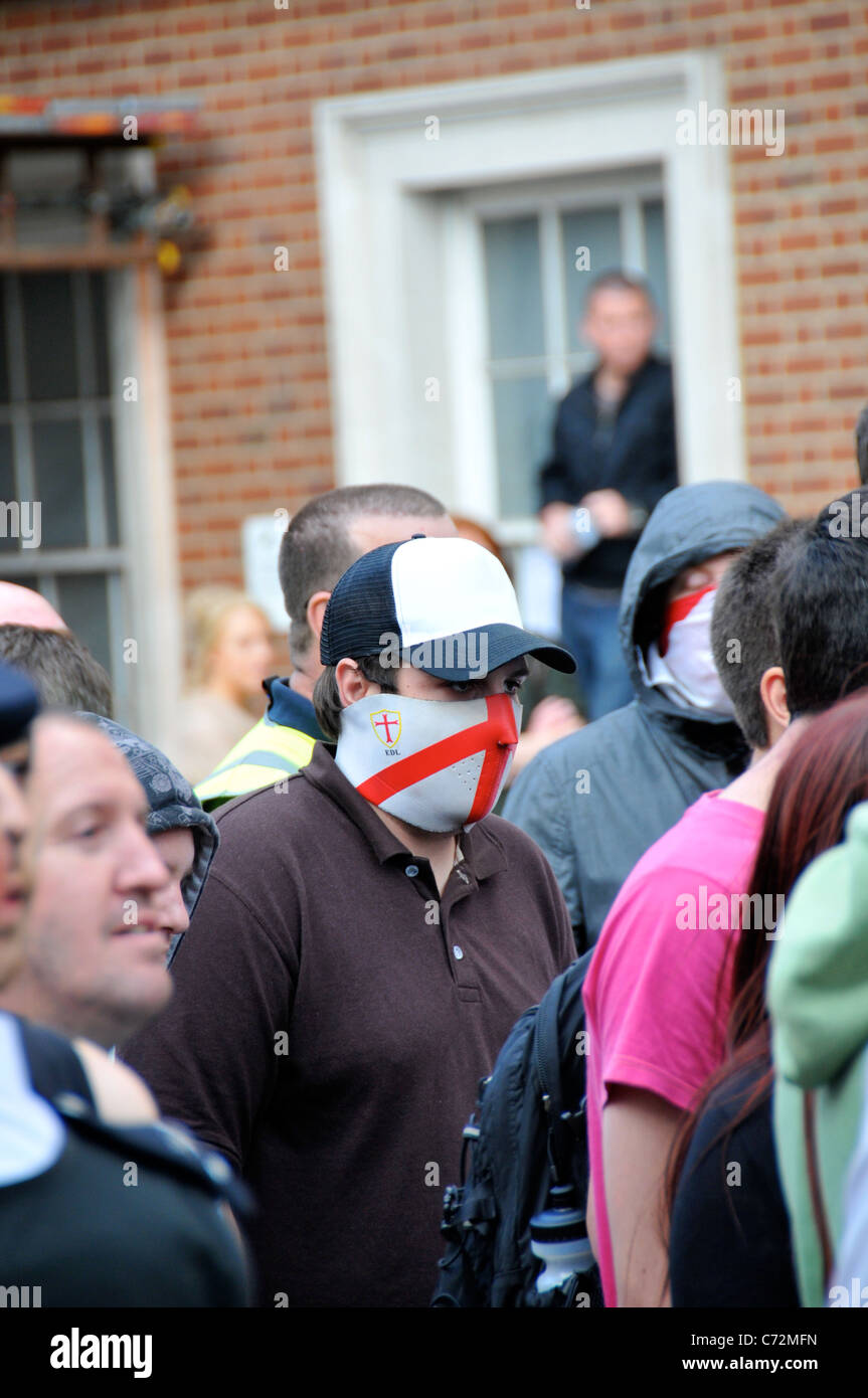 Edl english defence league protesters hi-res stock photography and ...