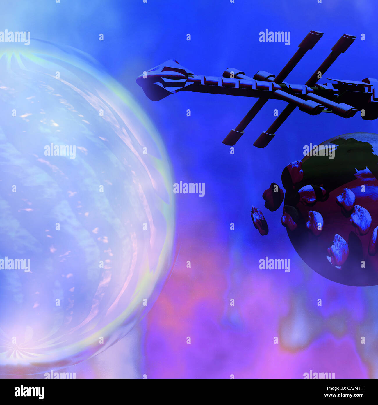 Spaceship hi-res stock photography and images - Alamy