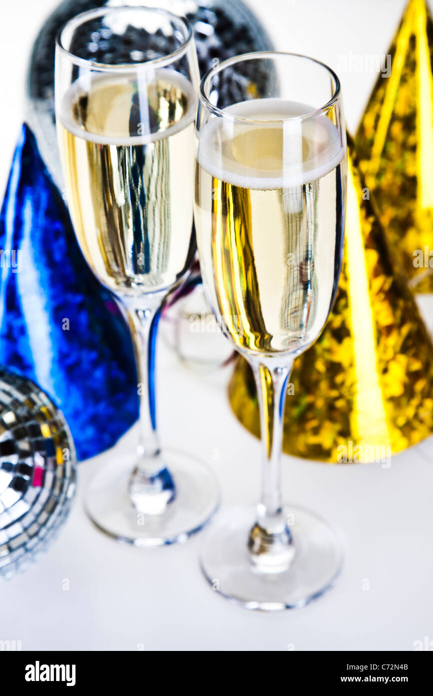 Party with champagne Stock Photo - Alamy