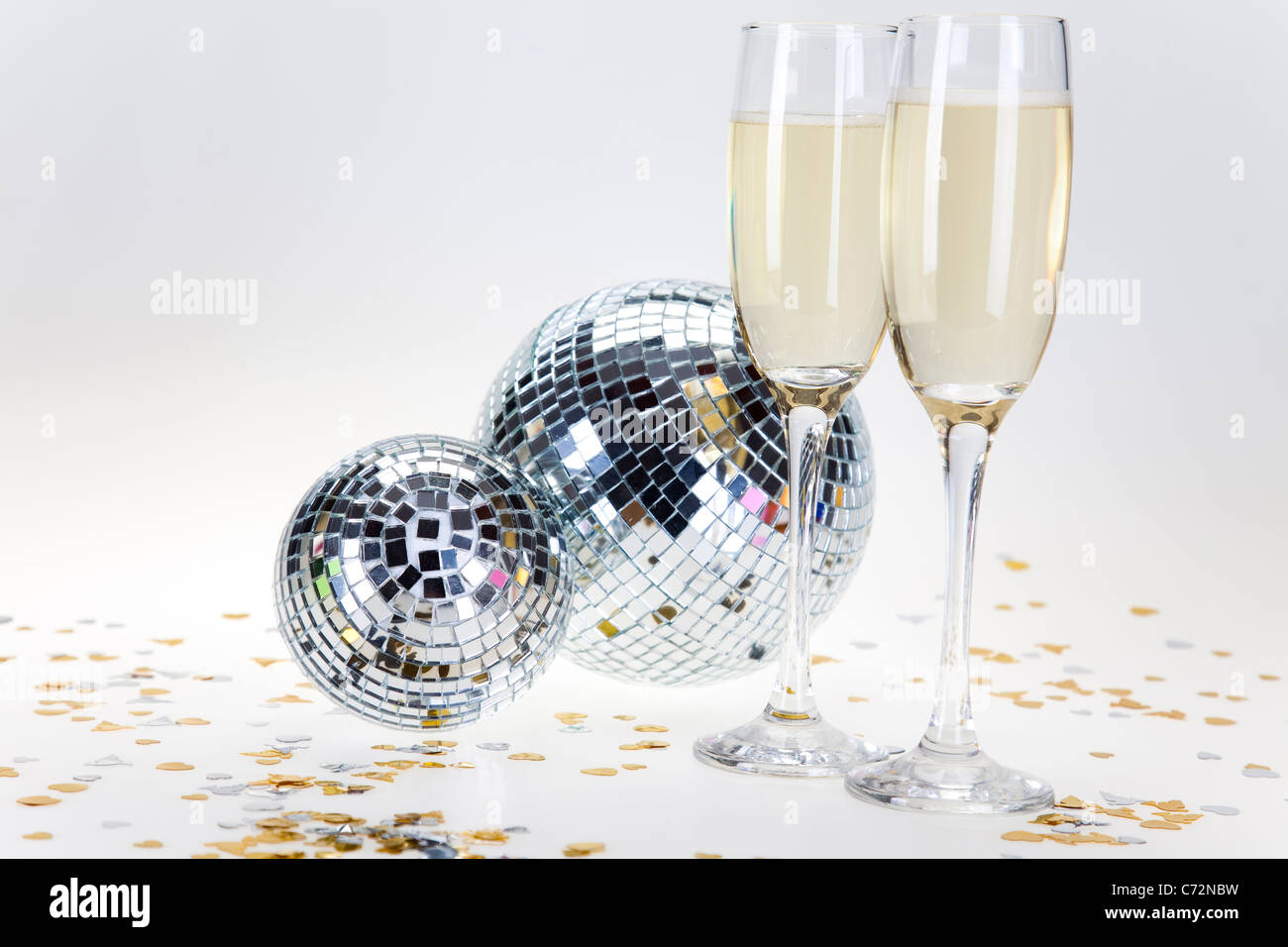 Party with champagne Stock Photo - Alamy