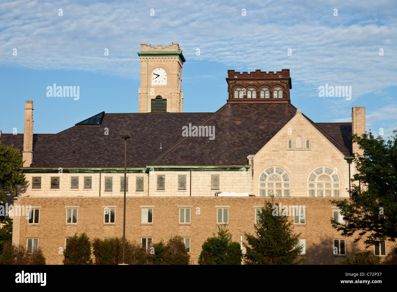 Downtown of Akron, Ohio - architecture of the city Stock Photo - Alamy