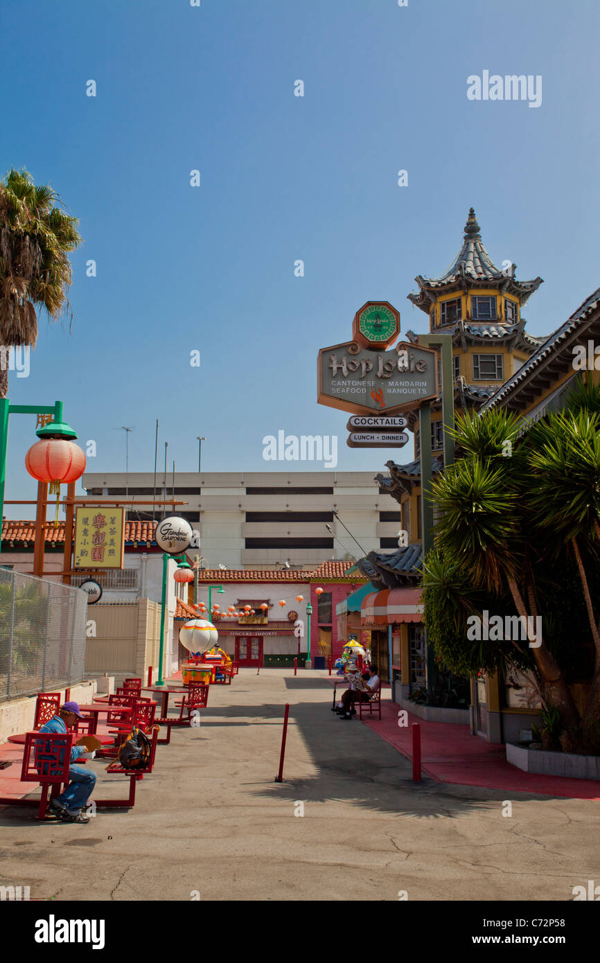 Scenes from Chinatown in Los Angeles Stock Photo - Alamy