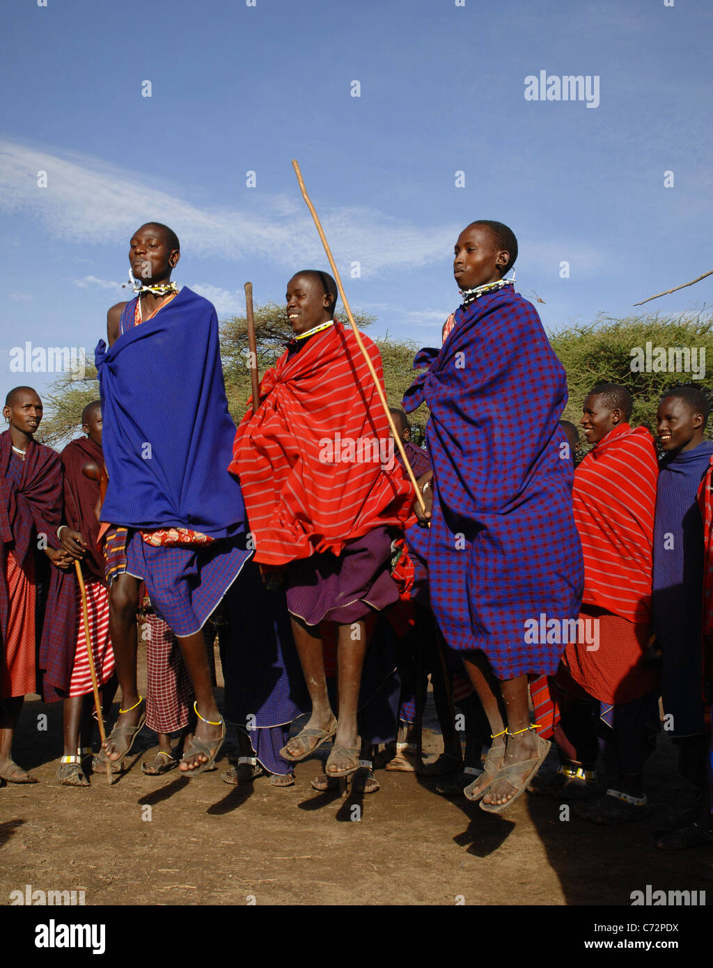 African village people dance hi-res stock photography and images - Alamy