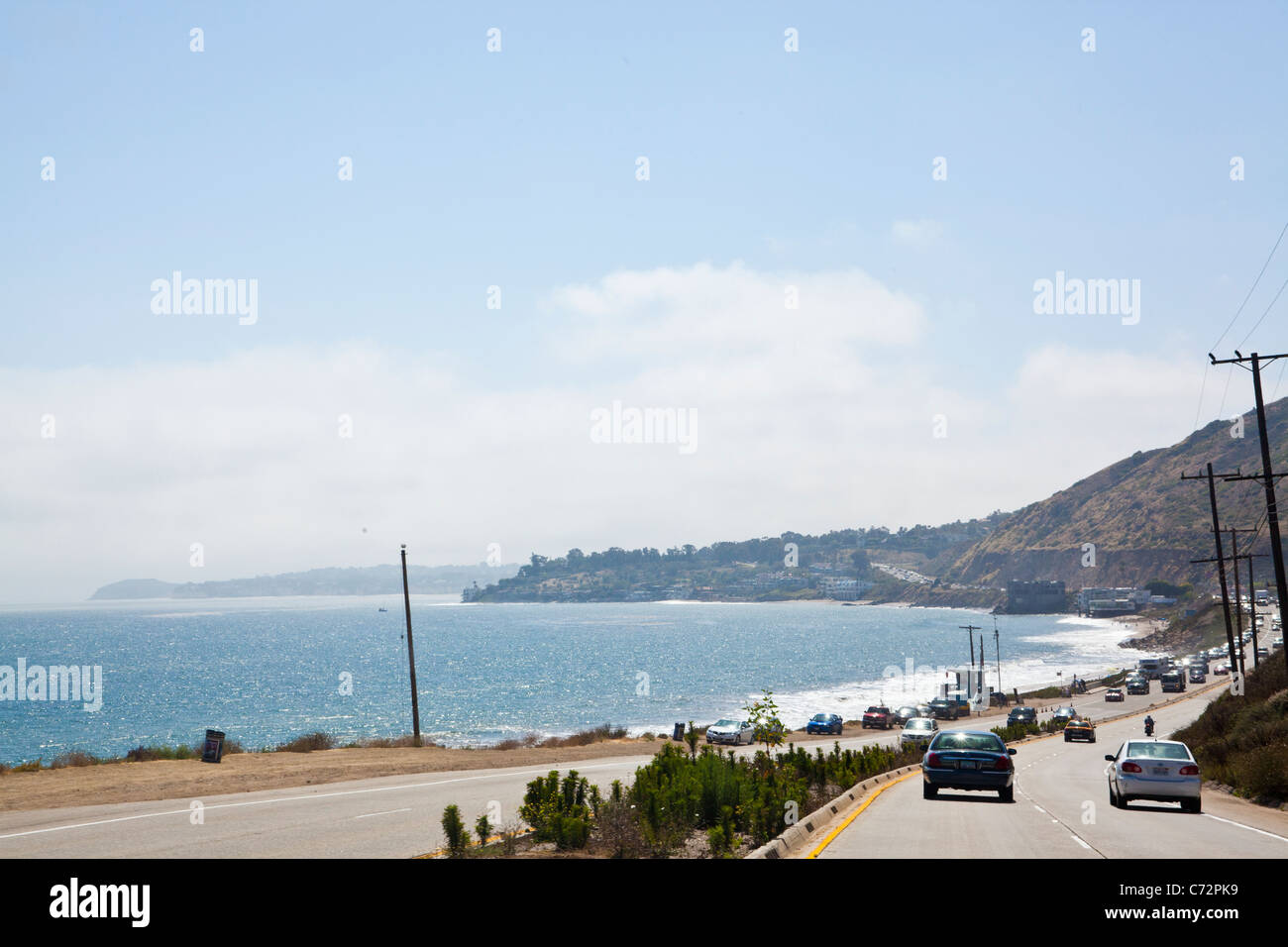 Pacific coast highway malibu hi-res stock photography and images - Alamy