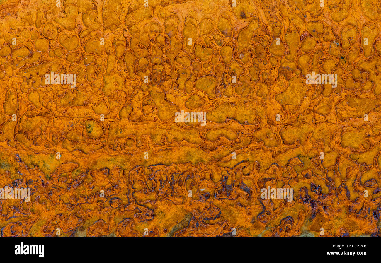 Rust pattern on sheet steel Stock Photo - Alamy