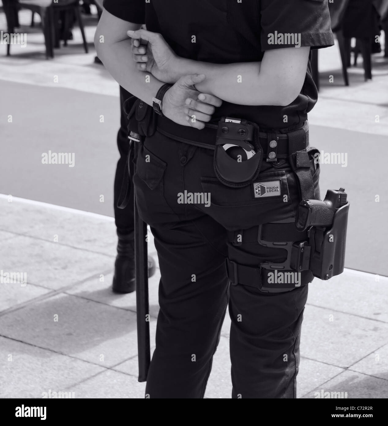 Armed spanish police hi-res stock photography and images - Alamy