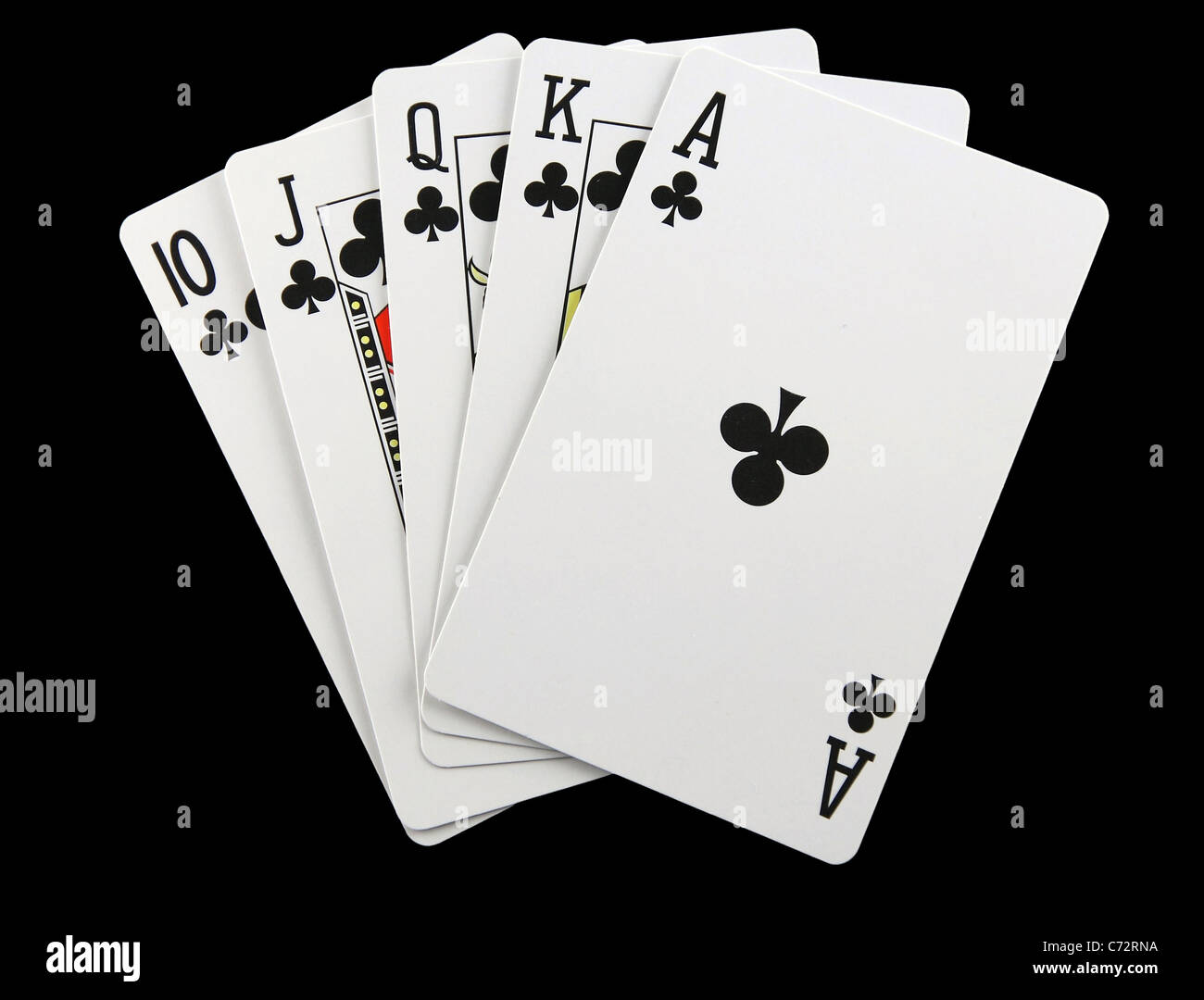 Poker hand full house hi-res stock photography and images - Alamy