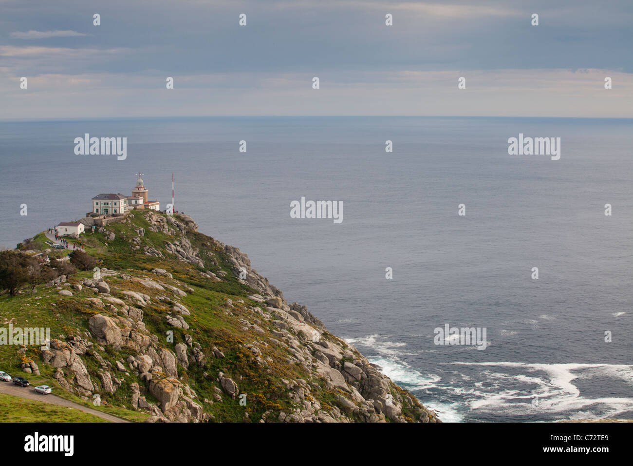 Finisterre lighthouse costa de hi-res stock photography and images - Alamy
