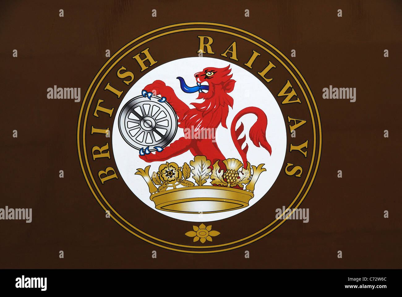 British rail symbol hi-res stock photography and images - Alamy