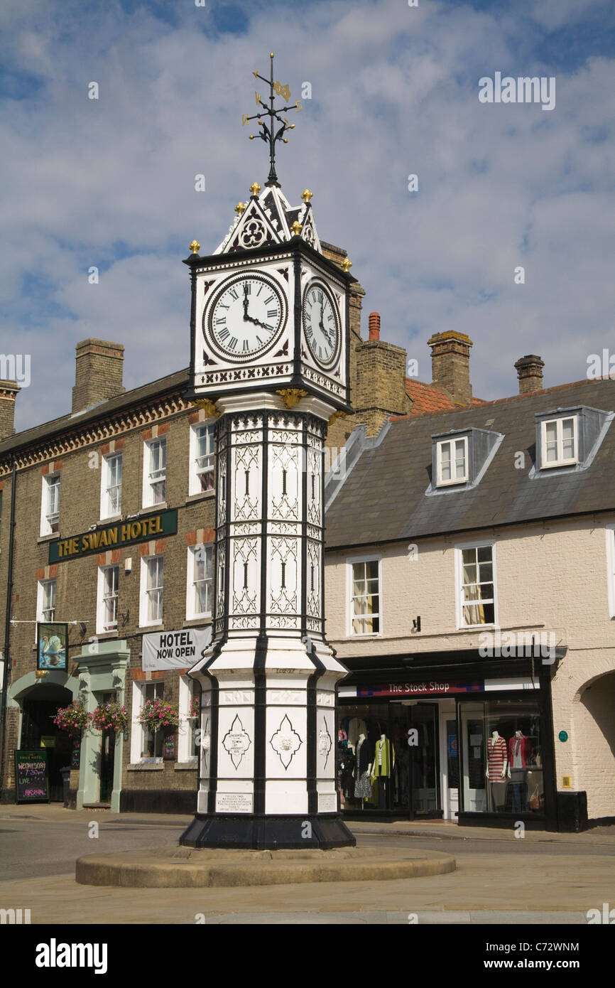 Downham Market Norfolk Clock High Resolution Stock Photography and ...