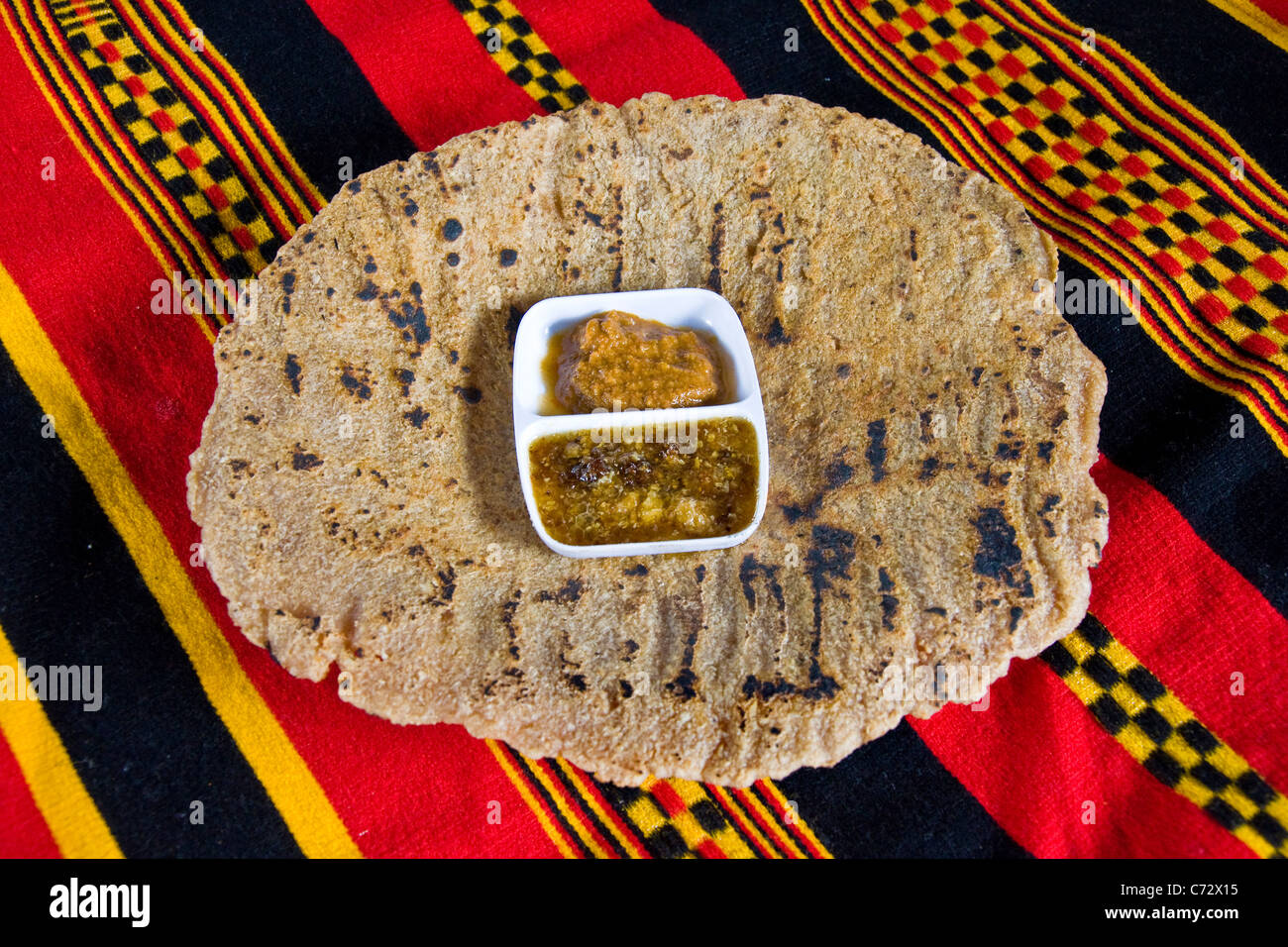 Traditional food, Dorzè land, Chencha, Ethiopia Stock Photo - Alamy