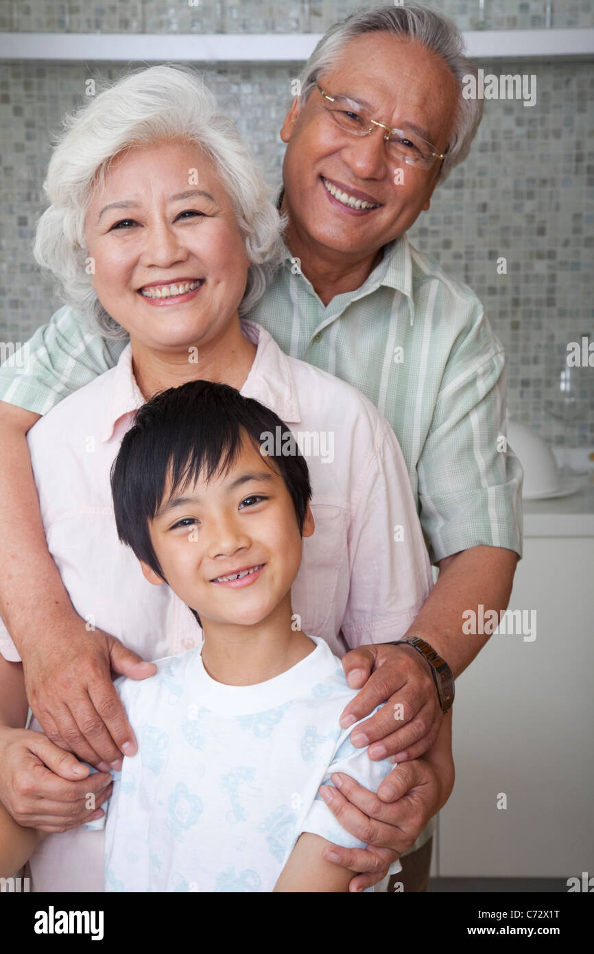 Happy family life Stock Photo - Alamy