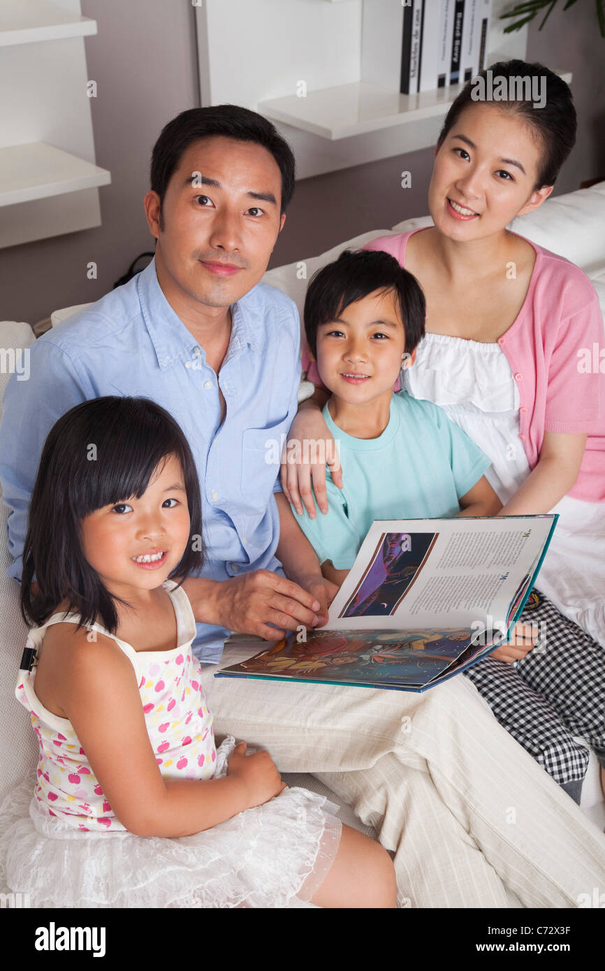 Happy family life Stock Photo - Alamy