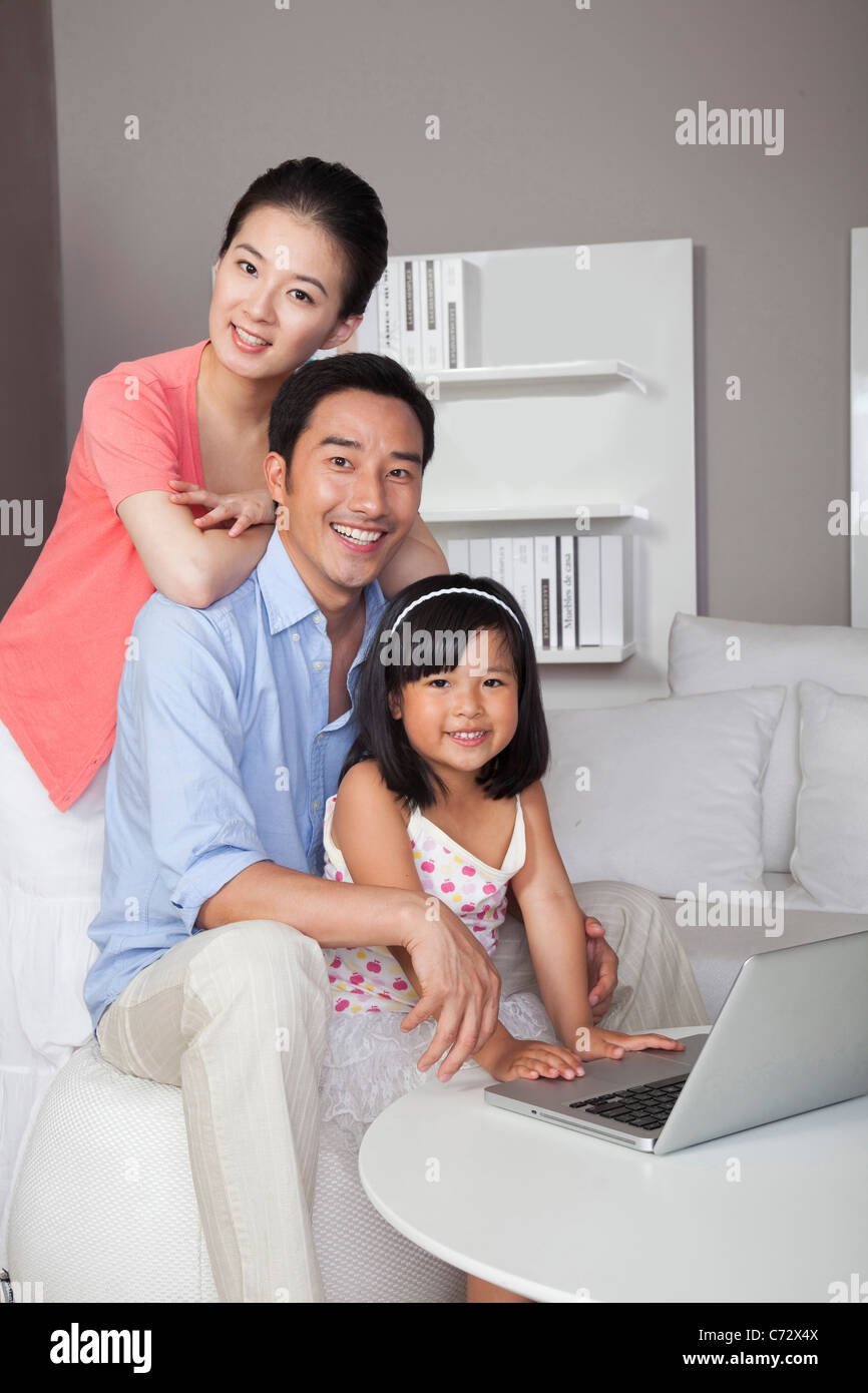 Happy family life Stock Photo - Alamy