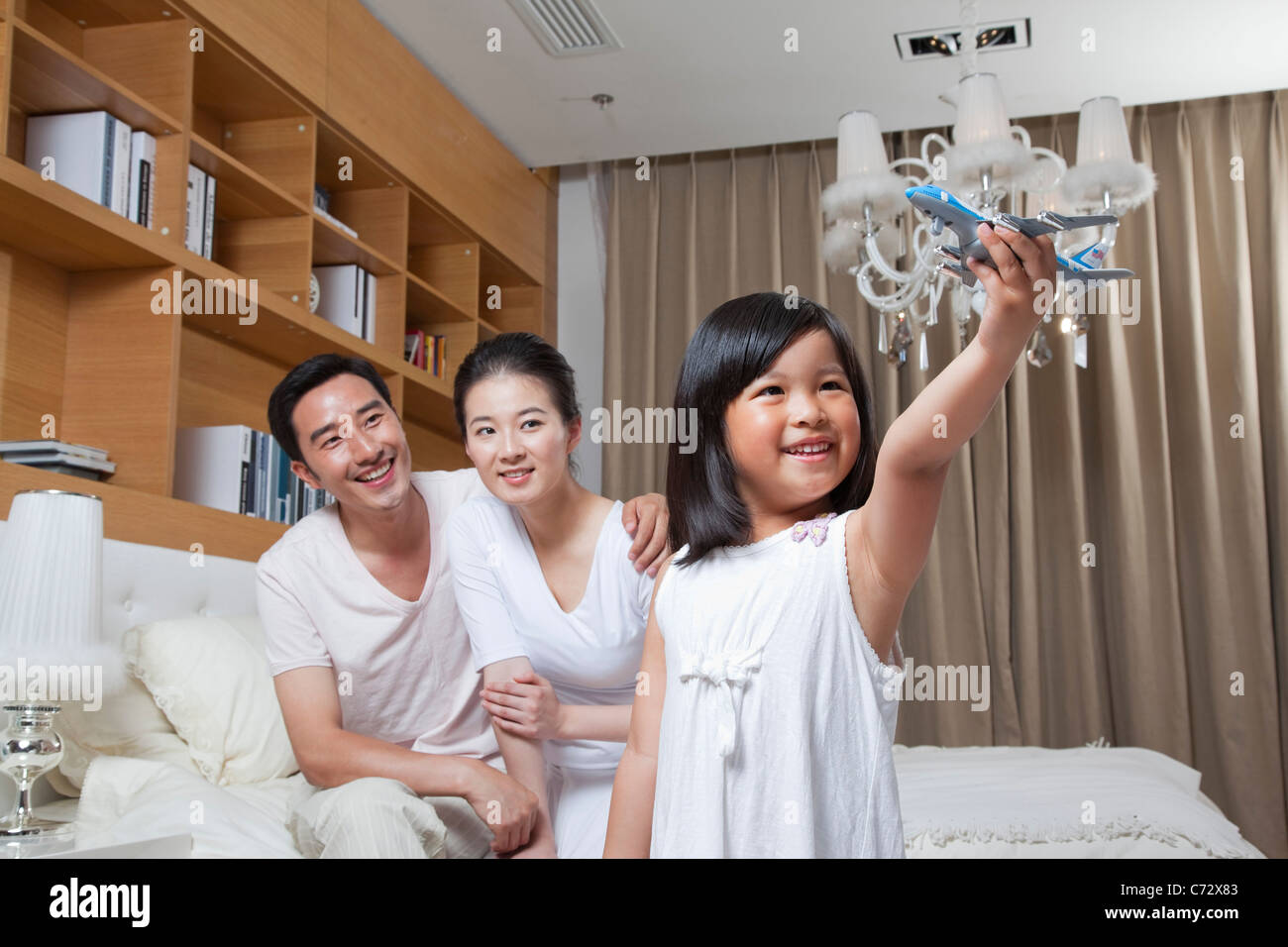 Happy family life Stock Photo - Alamy