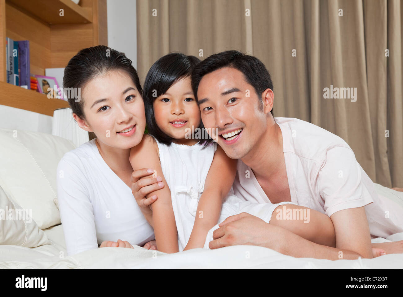 Happy family life Stock Photo - Alamy