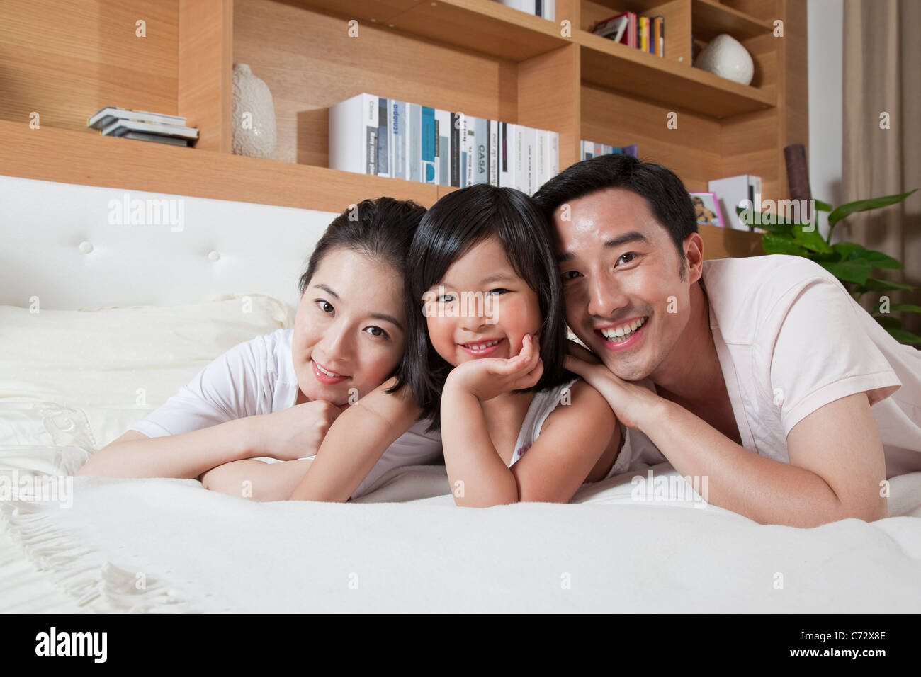 Happy family life Stock Photo - Alamy