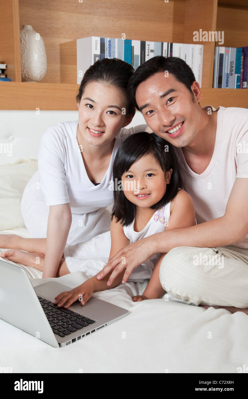 Happy family life Stock Photo - Alamy