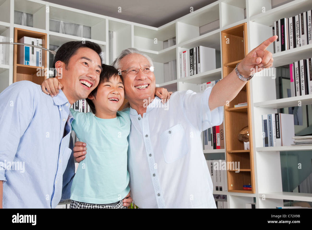 Happy family life Stock Photo - Alamy