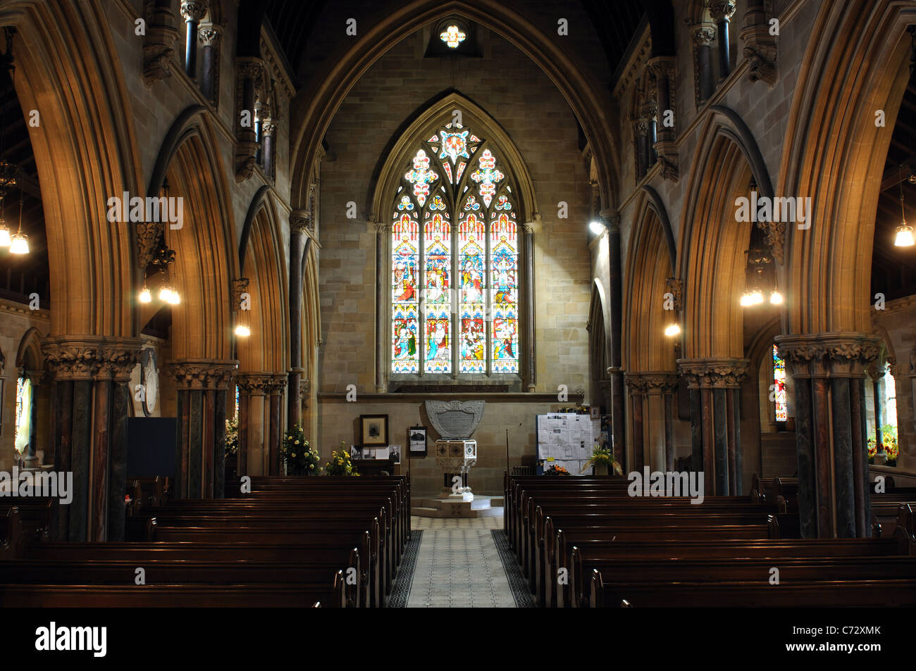All Saints Church, Sherbourne, Warwickshire, England, UK Stock Photo ...