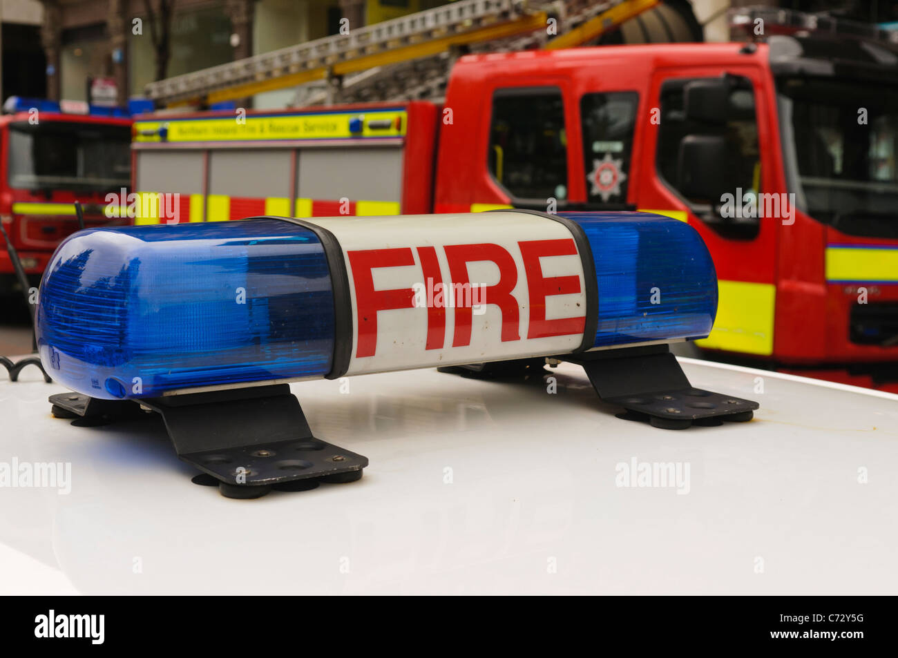 Fire truck lights hi-res stock photography and images - Alamy