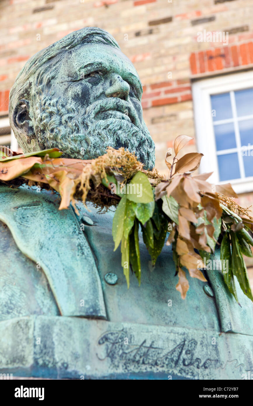 The Potto Brown Statue - Houghton, Cambridgeshire - England Stock Photo ...