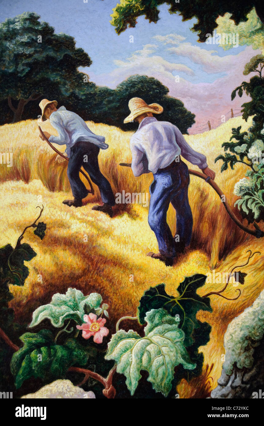 Thomas hart benton hi-res stock photography and images - Alamy