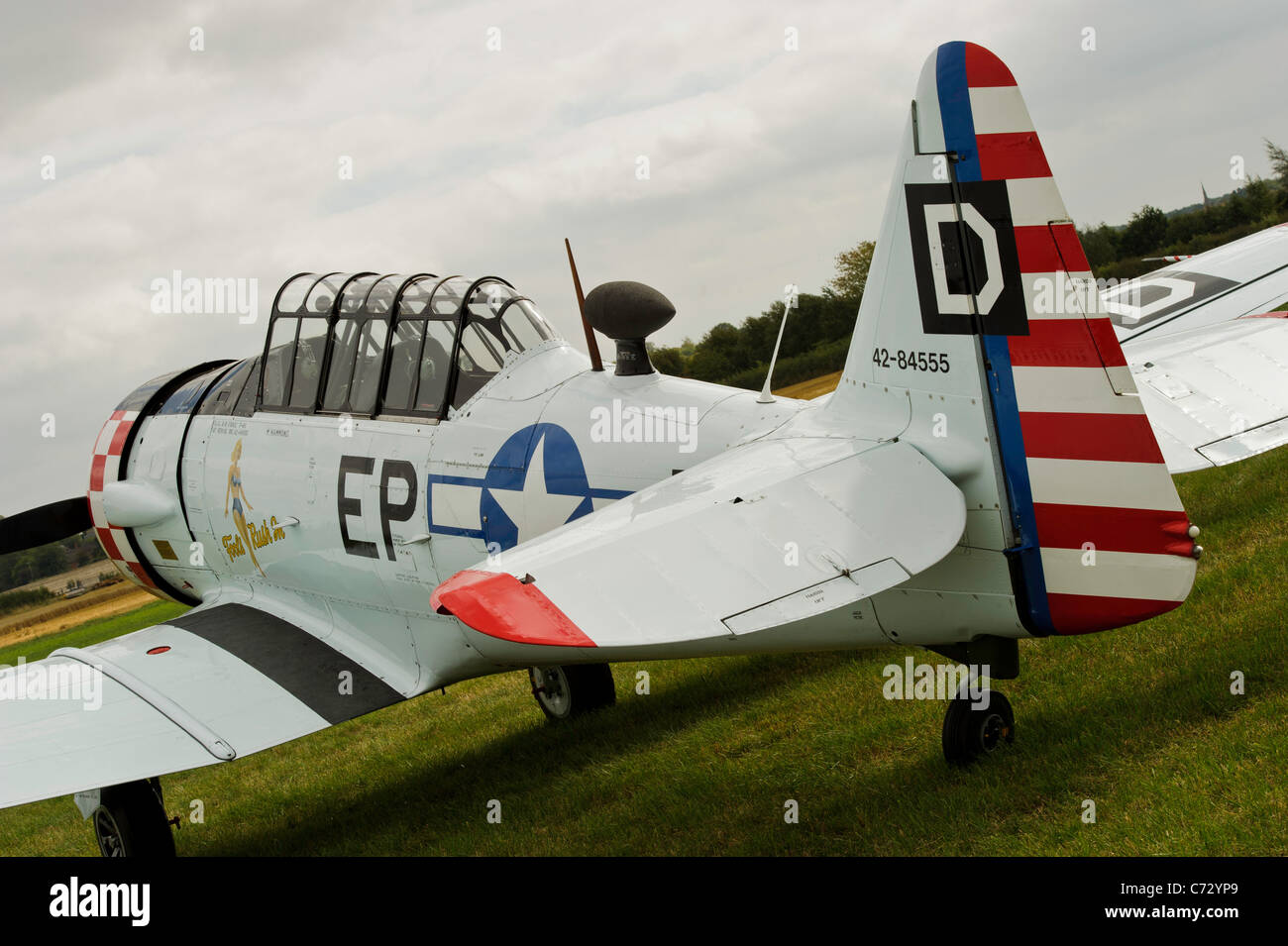 North American Aviation AT-6D Harvard III (T6 Texan Stock Photo - Alamy