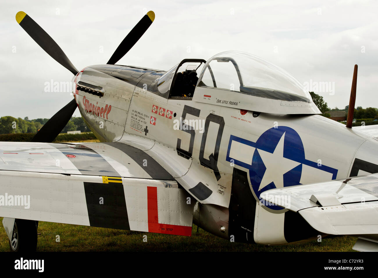 North American P51D Mustang Stock Photo - Alamy