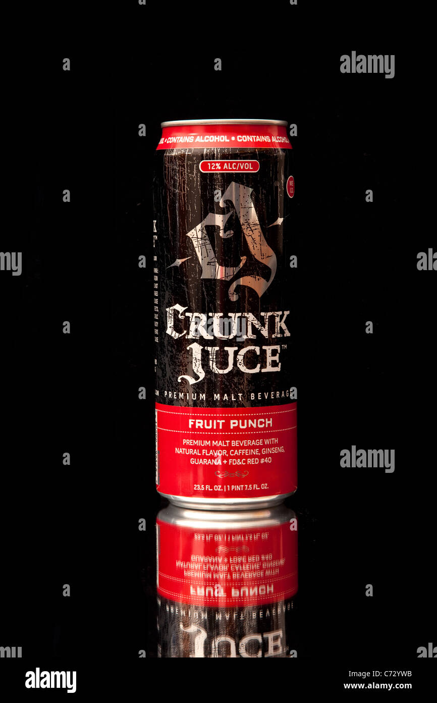 Crunk Juice a alcoholic energy drink that is as strong as wine (12% ...