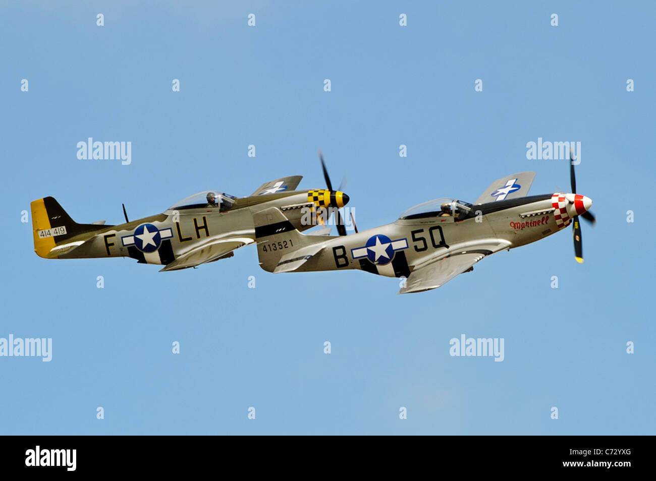 North american p51d mustang hi-res stock photography and images - Alamy