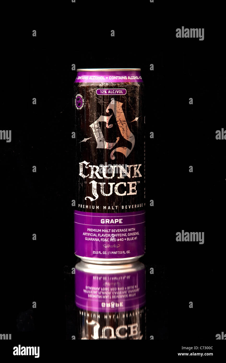 Crunk Juice a alcoholic energy drink that is as strong as wine (12% ...