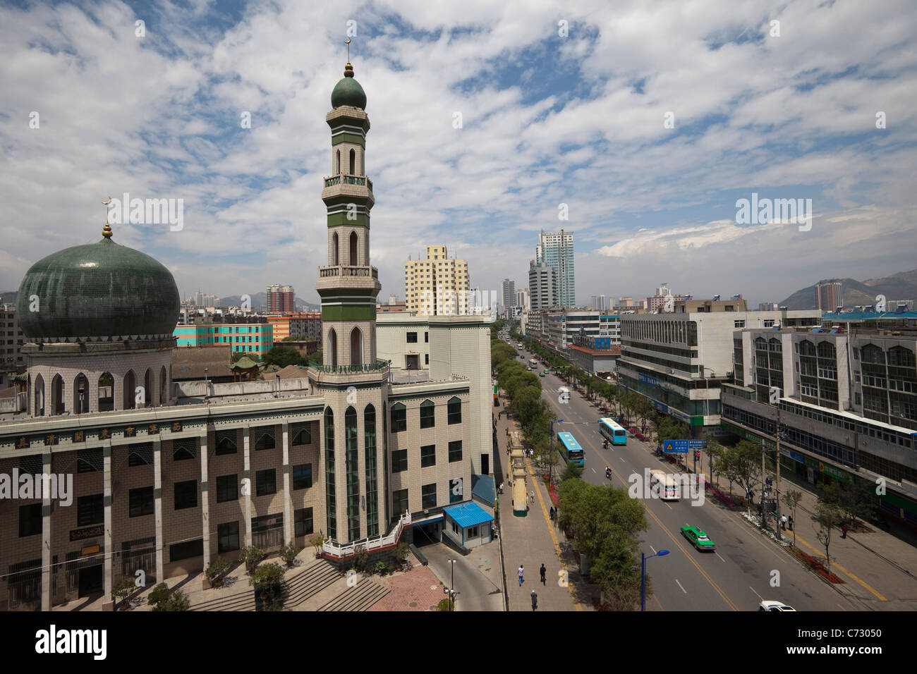 Dongguan Mosque in Xining City Stock Photo - Alamy